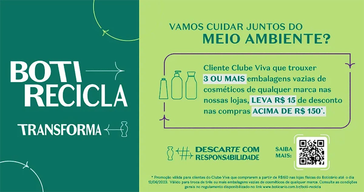 Boticário troca embalagens de produtos de beleza por descontos – ExpressoPB